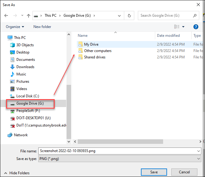 Setting Up And Using Google Drive For Desktop Division Of Information